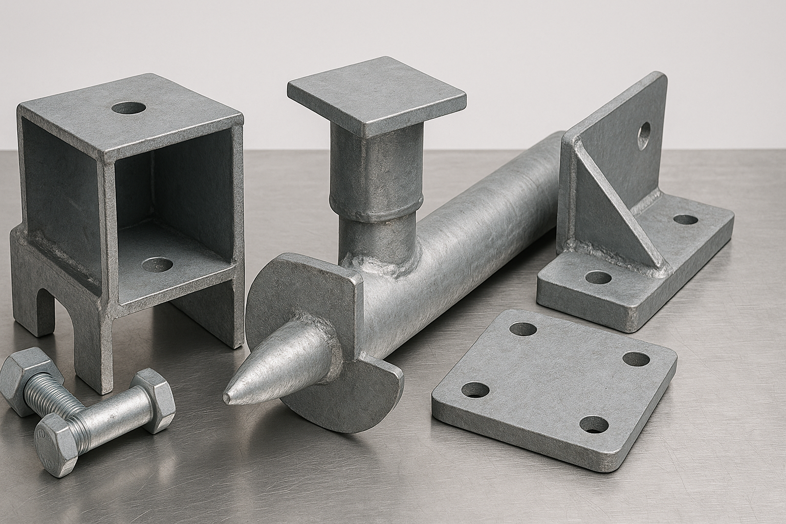 Brackets & Caps – Helical Piles Australia